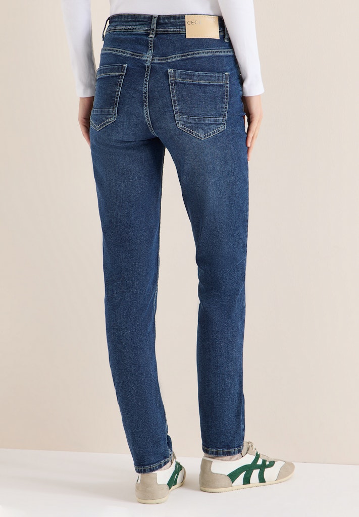 Cecil / Da.Jeans / Style NOS Vicky Mid Blue – aubi-shop