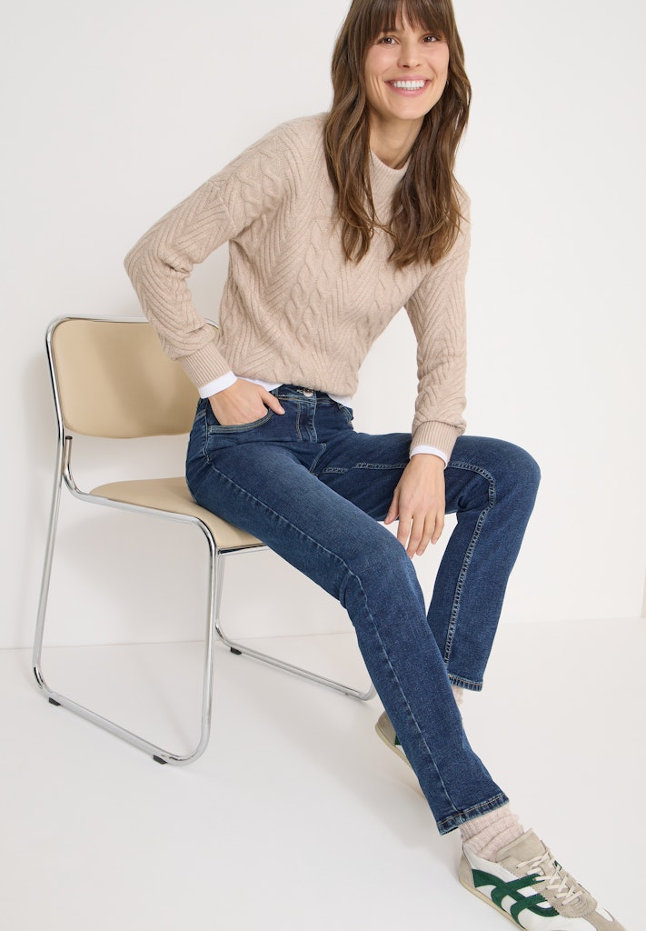 Cecil / Da.Jeans / Style NOS Vicky Mid Blue – aubi-shop
